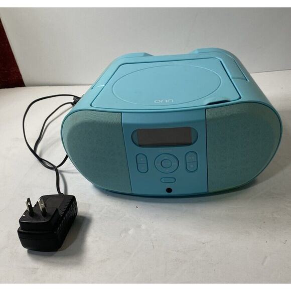 Onn | Portable Audio & Video | Groove Onn Portable Fmcd Boombox Teal ...